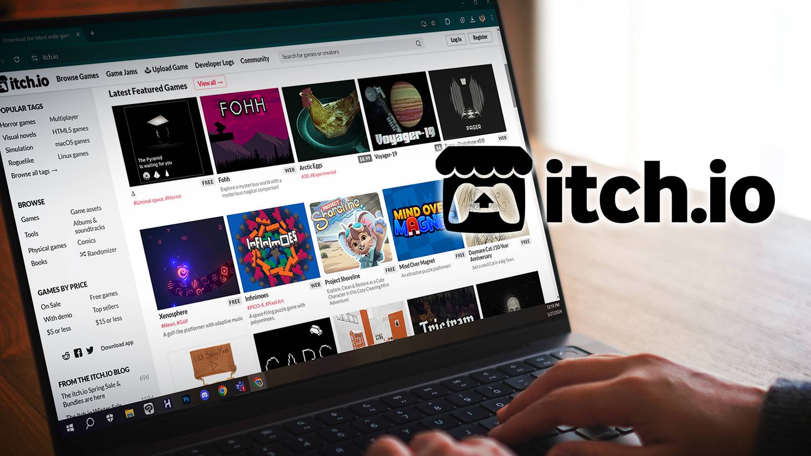 How I Find Great Indie Games Using Itch.io