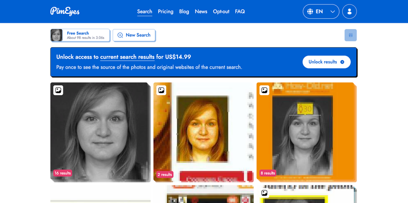 9 Fascinating Search Engines That Search for Faces