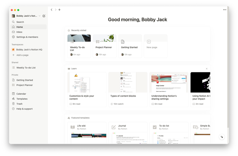 How to Get Started With Notion