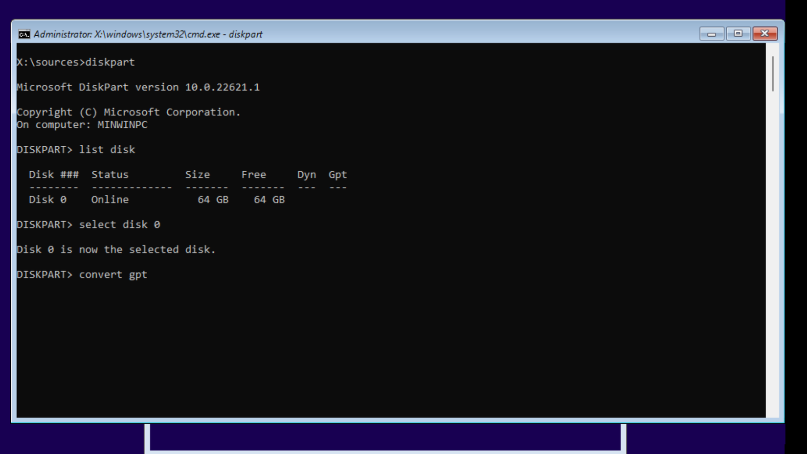 How to Fix the "Windows Cannot Be Installed to This Disk" Error