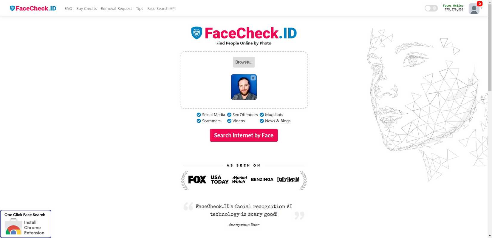 9 Fascinating Search Engines That Search for Faces