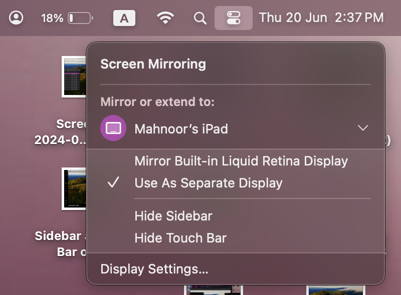 How to Use Your iPad as a Second Mac Monitor With Sidecar