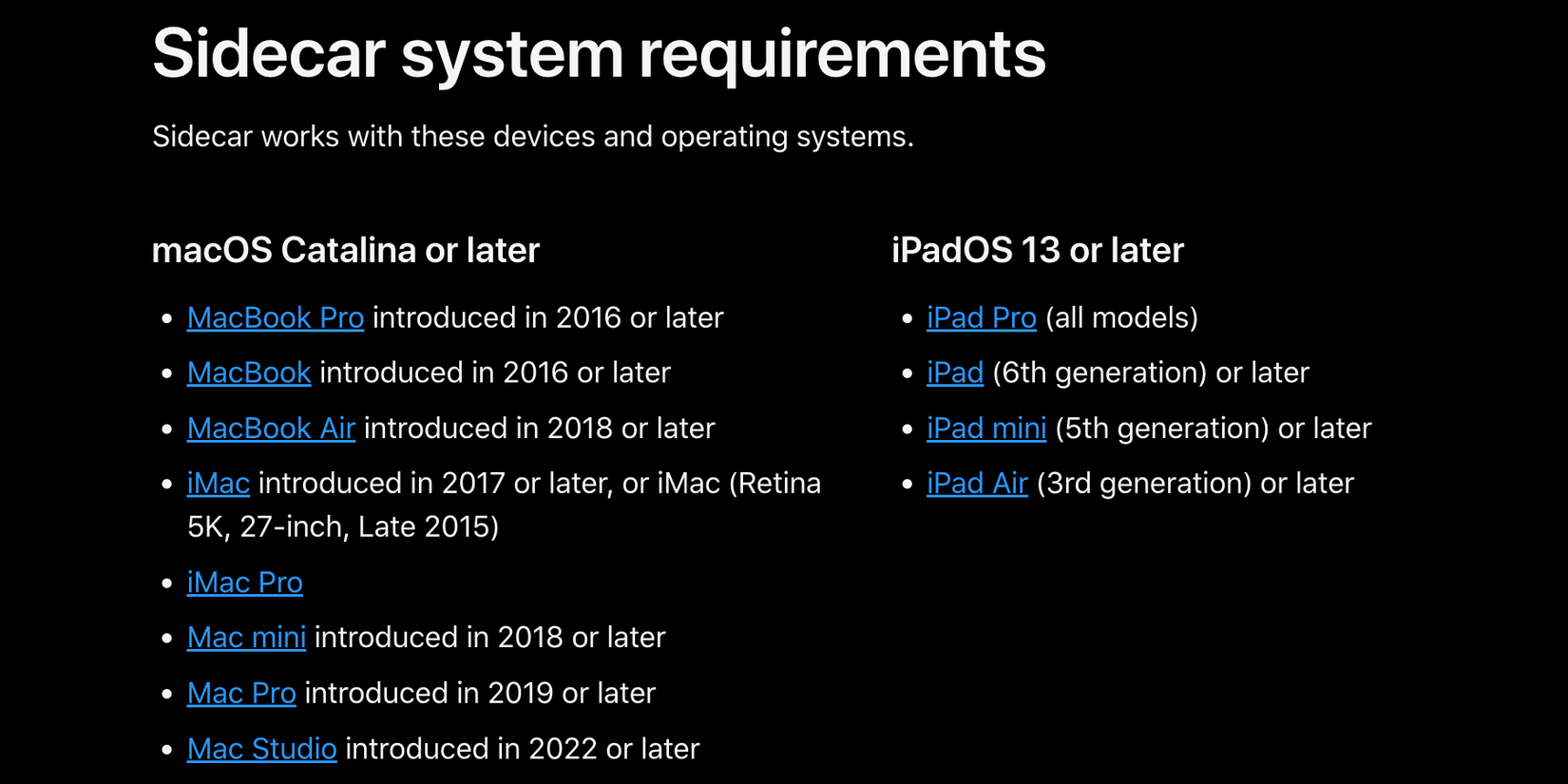 How to Use Your iPad as a Second Mac Monitor With Sidecar