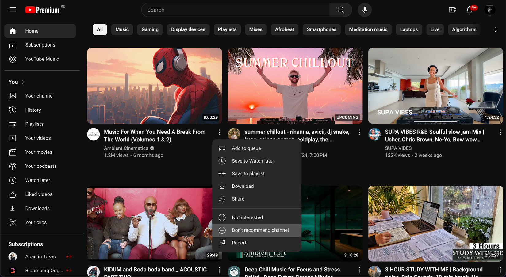 How To Block Youtube Channels From Appearing In Your Feed