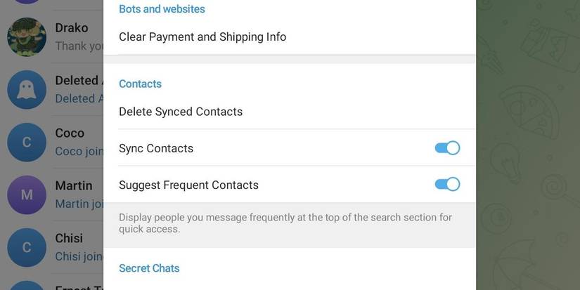 How to Delete Contacts on Telegram