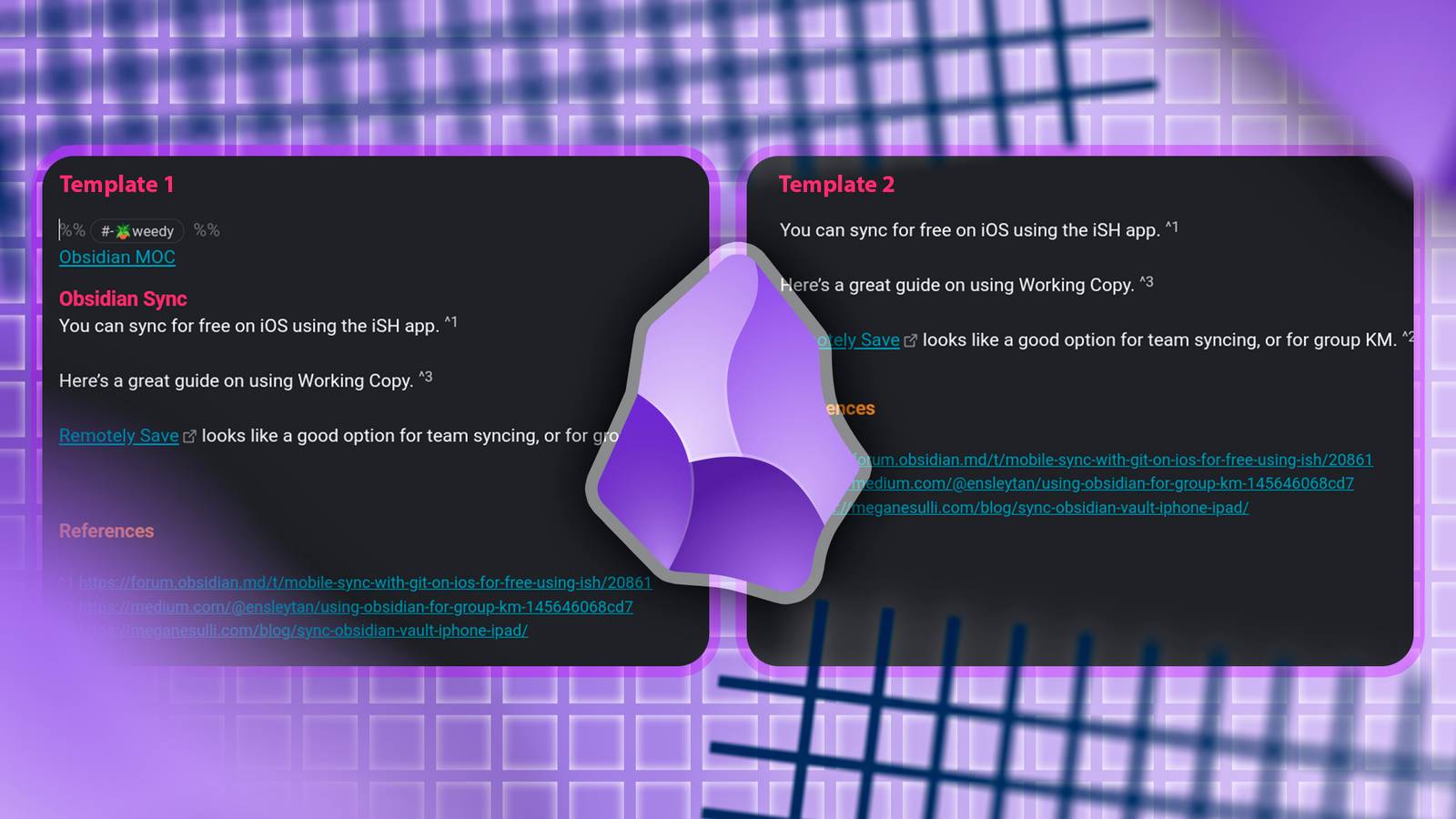 Templates Are the Best Obsidian Workflow Hack You're Not Using