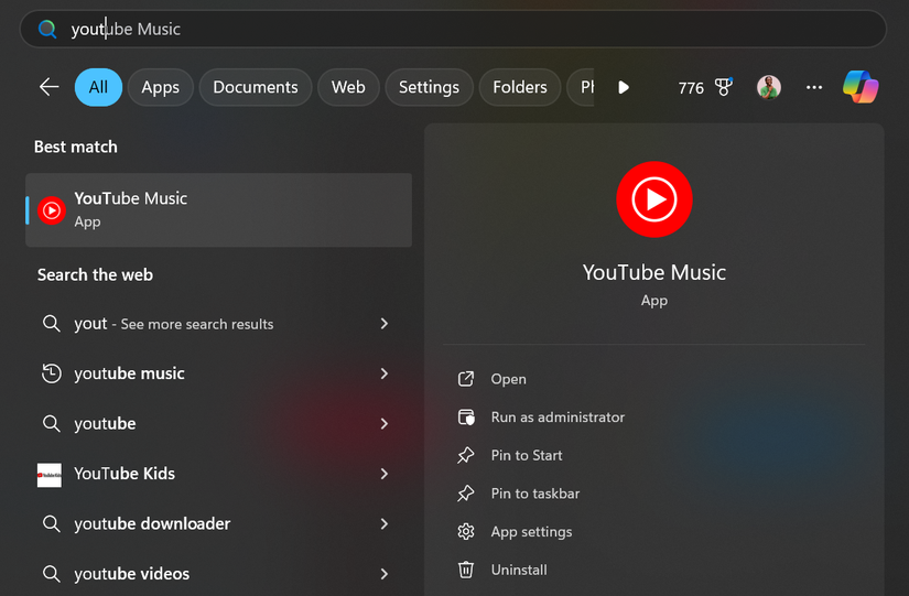 How to Install YouTube Music on Your PC From the Browser