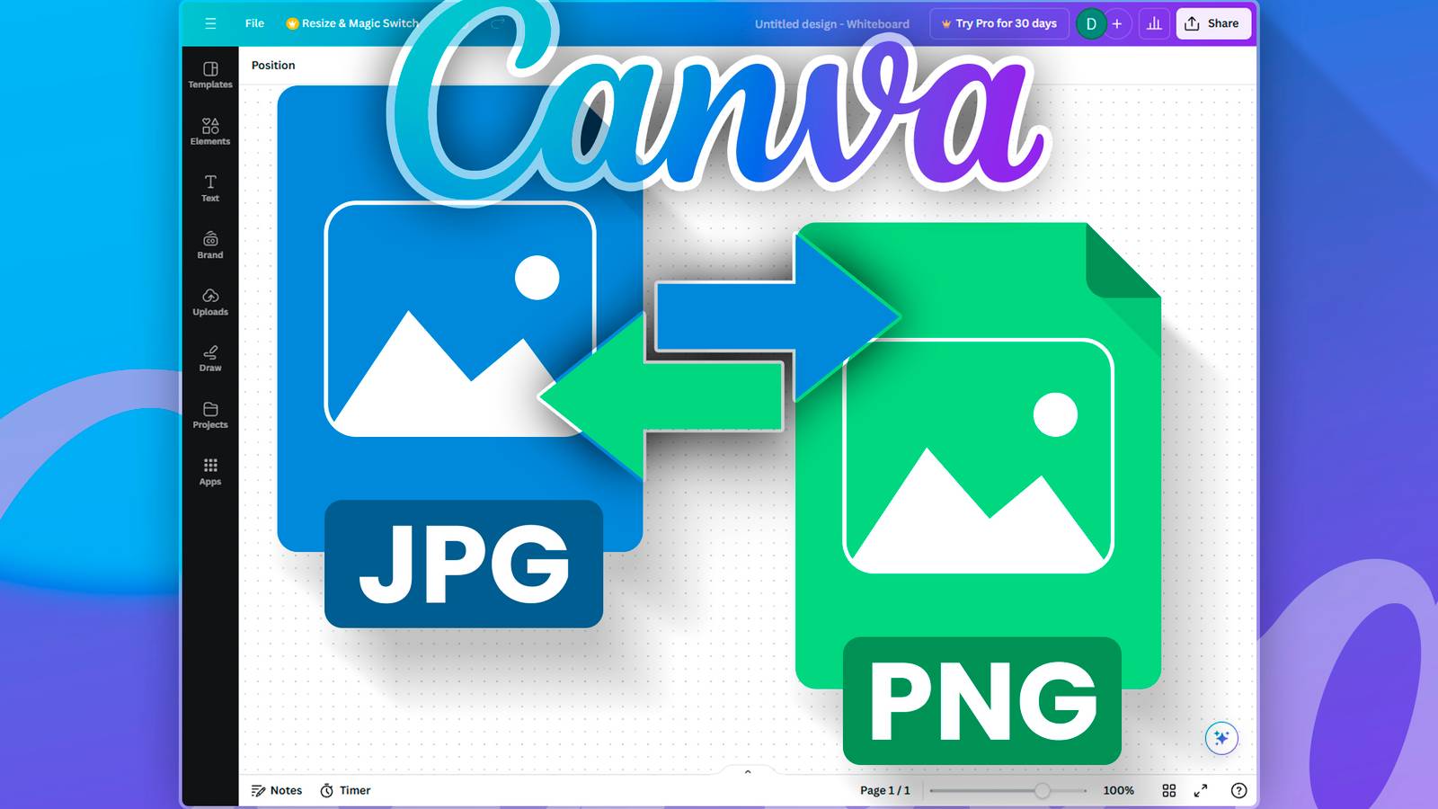 Did You Know Canva Works as a Quick Image File Converter? Here's How