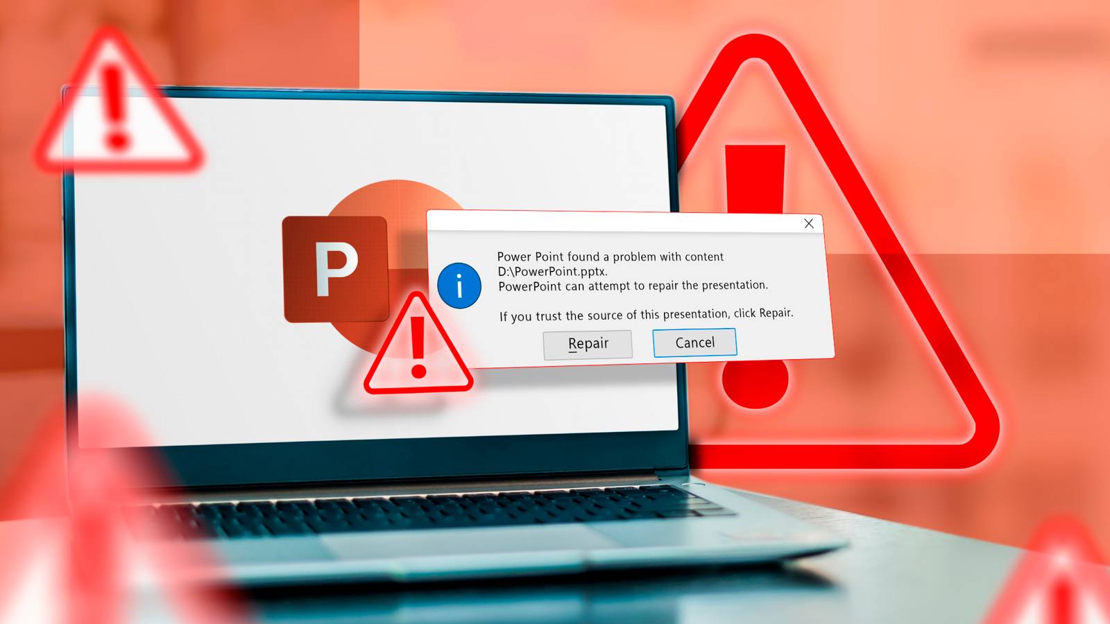 6 Ways to Fix the “PowerPoint Found a Problem With the Content” Error