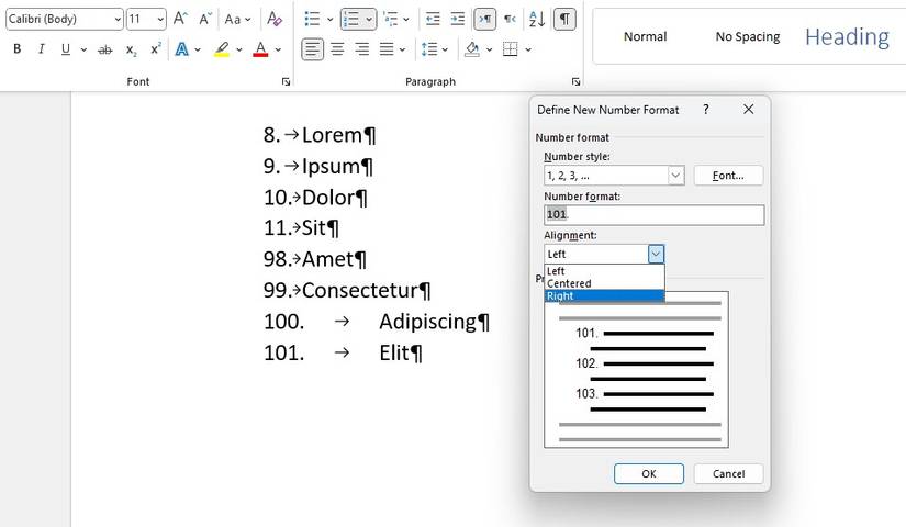 Word's Numbered Lists Have an Annoying Formatting Problem—Here's the Fix