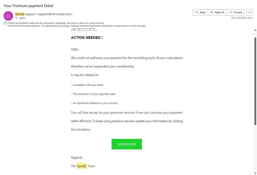 Spotify Phishing Scams Are on the Rise: Here's How You Spot One