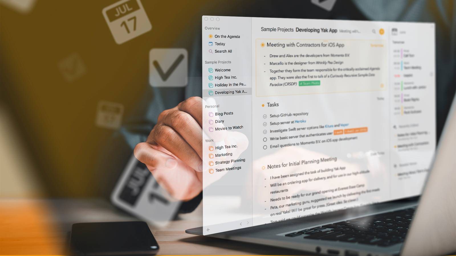 This Mac Note-Taking App Lets Me Connect My To-Do List to My Calendar ...