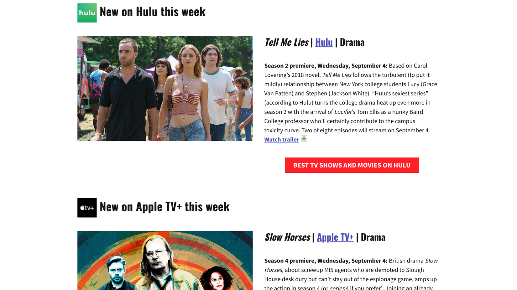 The 9 Best Sites to Find Which TV Show to Watch Next