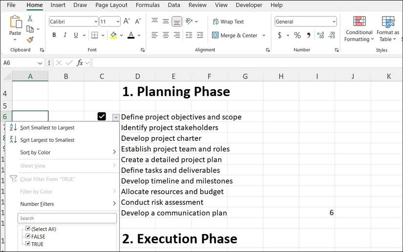 Make Your Excel Sheets Interactive With Checkboxes