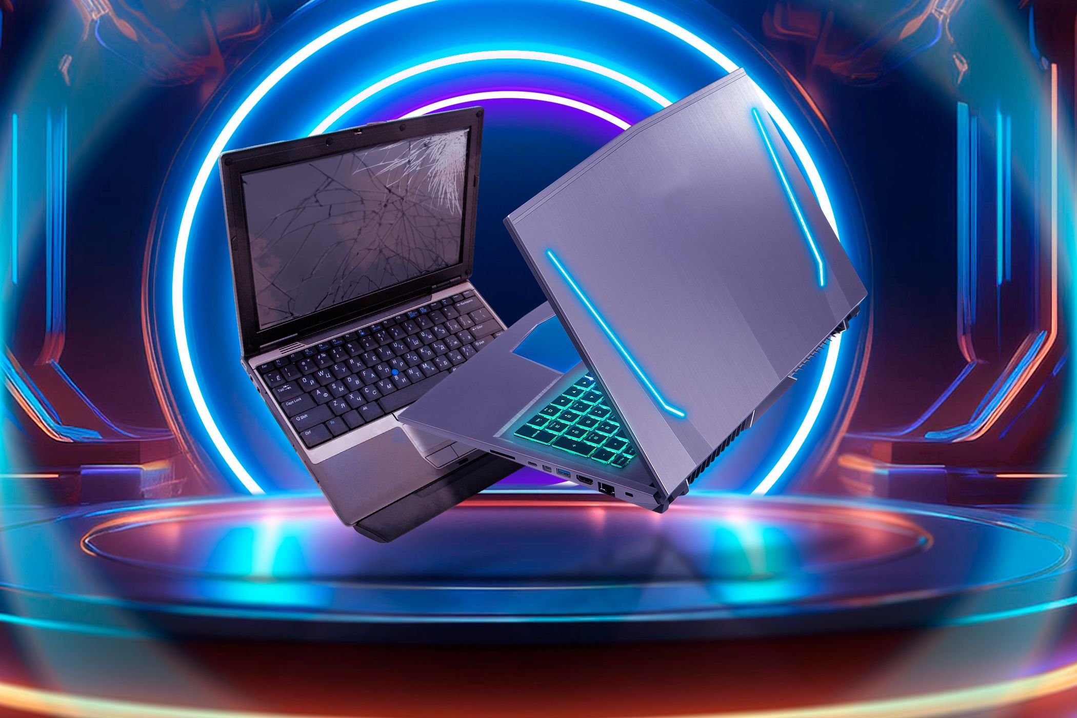 I saved a ton of money by salvaging parts from my broken laptop