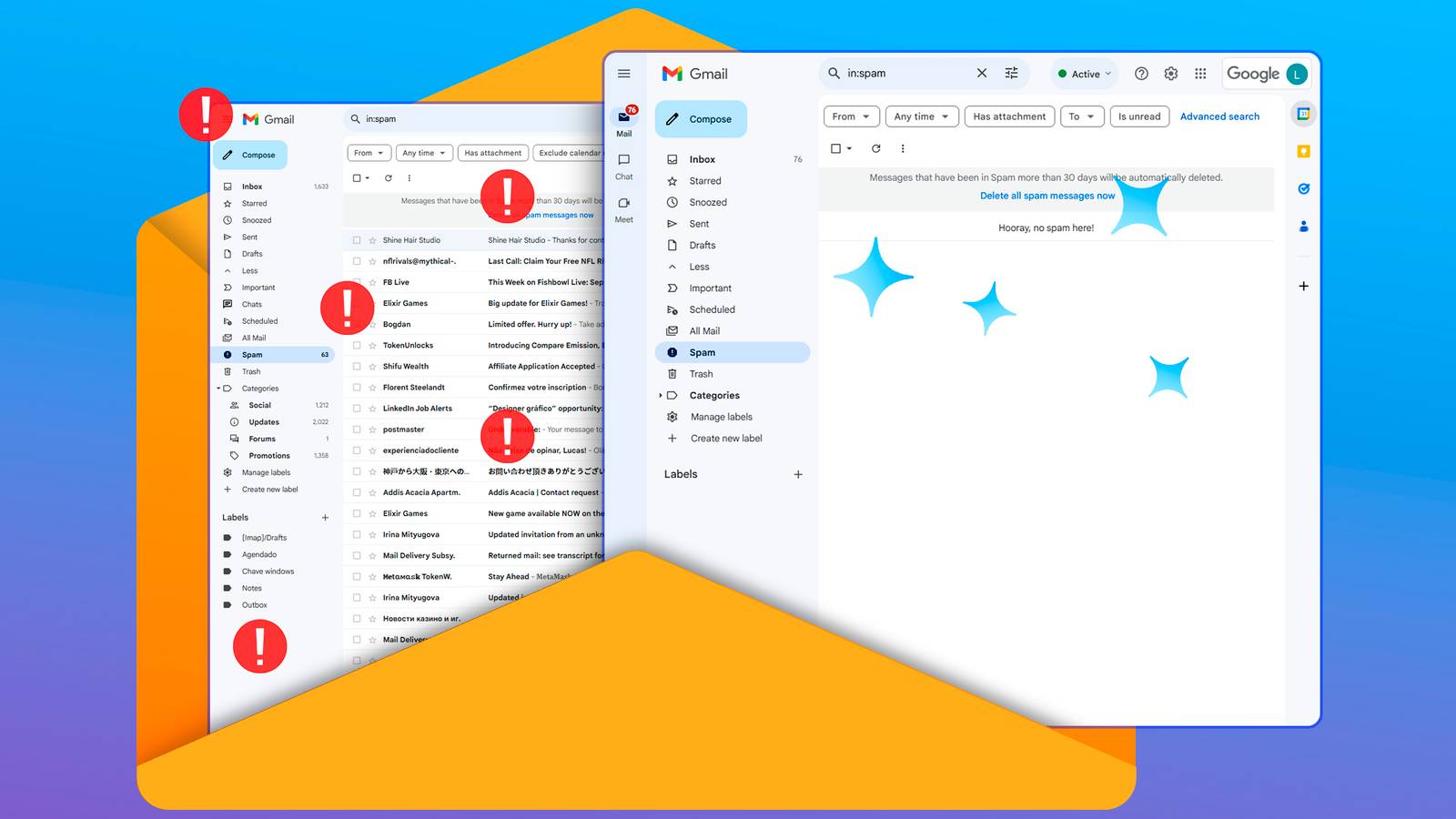 Here's How I Finally Got Spam Under Control in Gmail