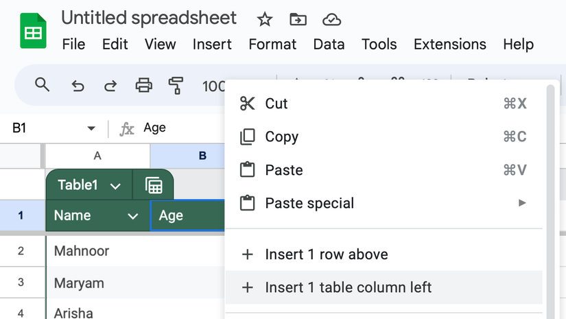 Google Sheets Tables Are the Handy Feature I Didn’t Know I Needed