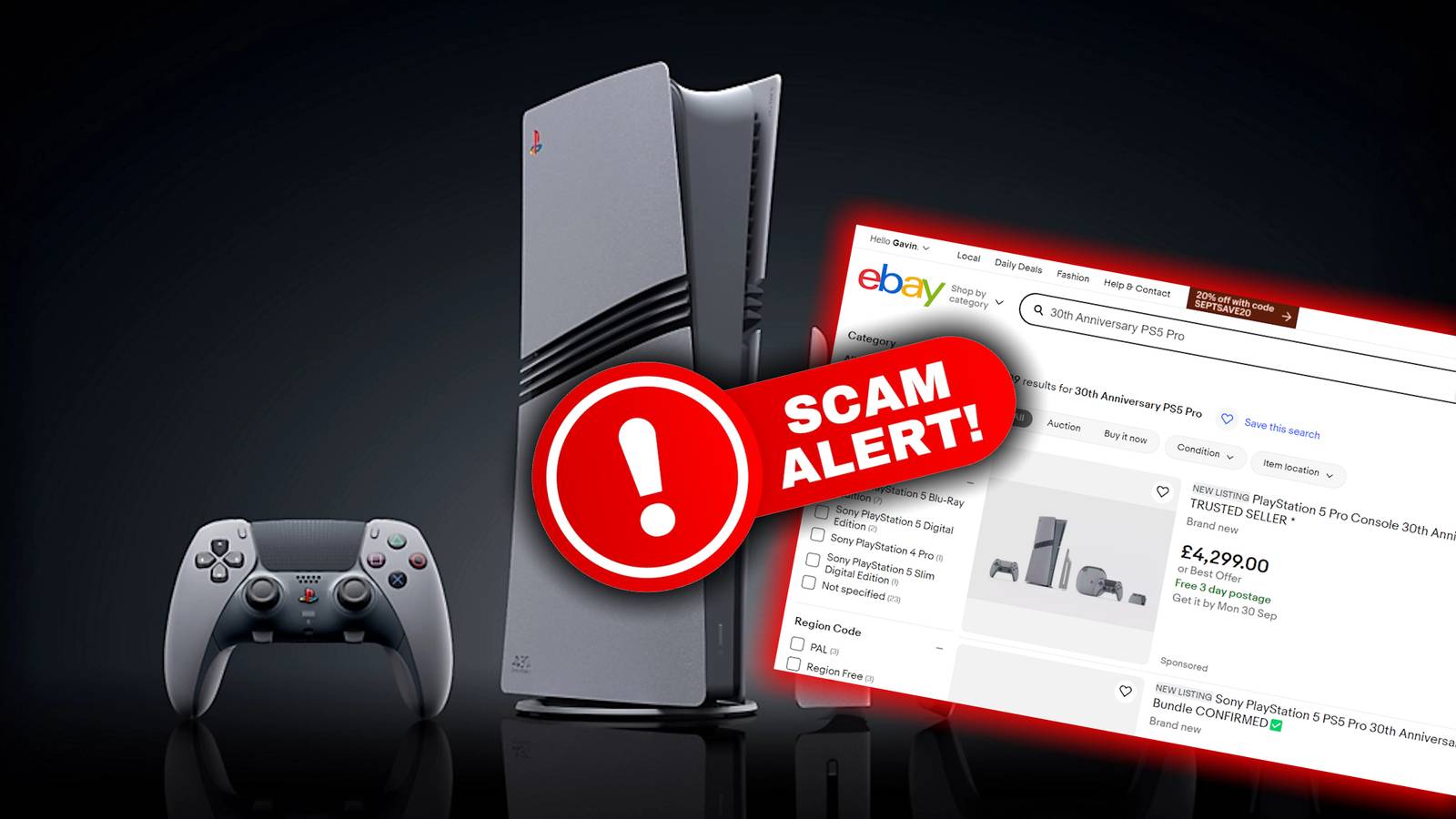 I Love Seeing Kind eBay Users Warning Buyers About PS5 Pro 30th ...