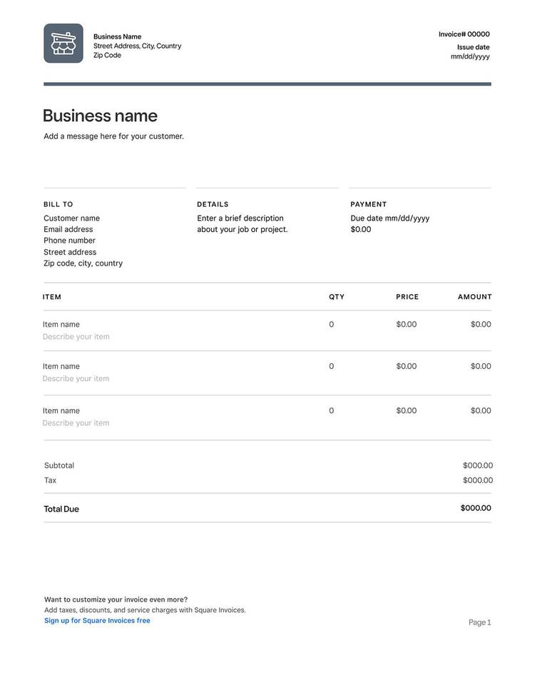 These Are My Favorite Google Docs Invoice Templates