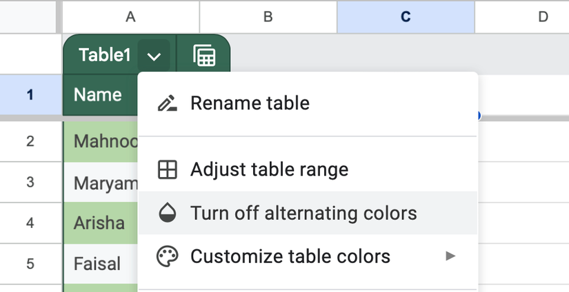 Google Sheets Tables Are the Handy Feature I Didn’t Know I Needed