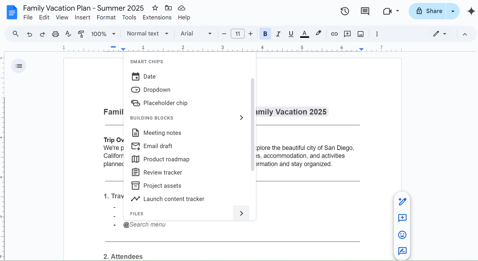 What Are Smart Chips in Google Docs? How to Use Them