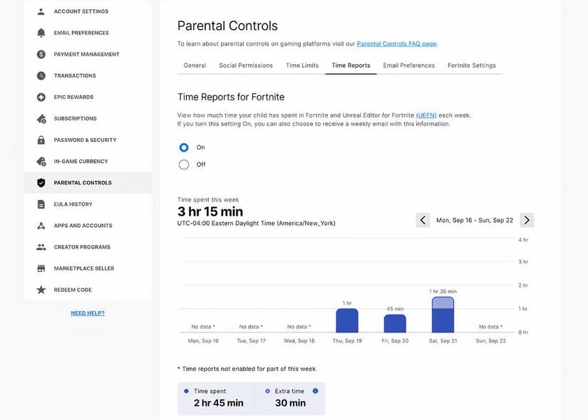 Epic Launches Fortnite Time Limits to Ensure Your Kid Hates You