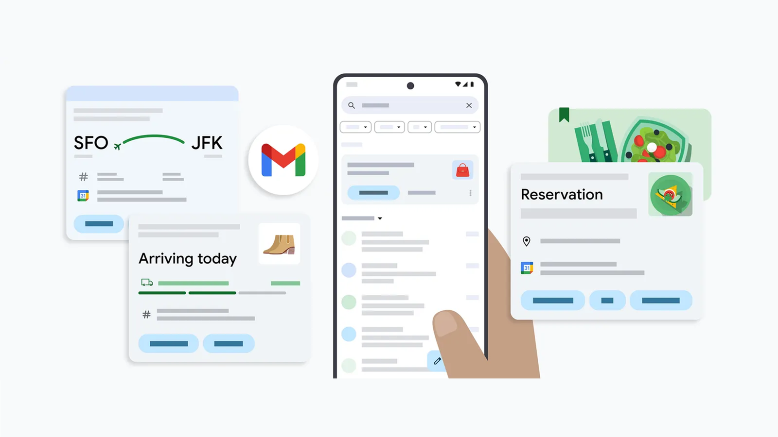Gmail's New Summary Cards Highlight the Important Information in Your ...
