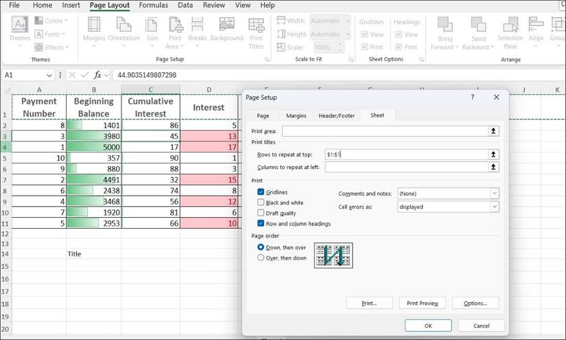 Get Perfect Excel Printouts With These Essential Settings