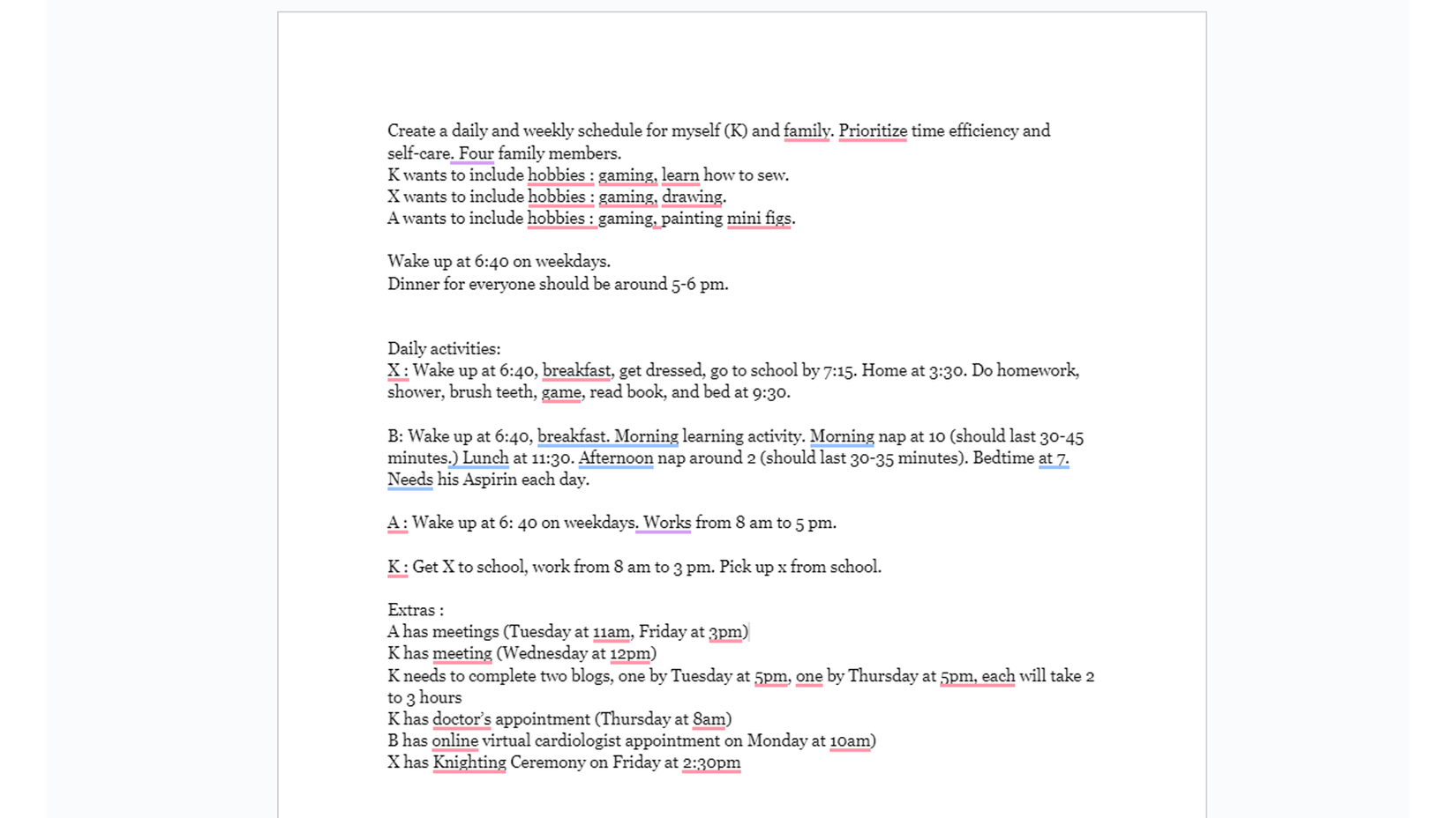 Here's How I Used ChatGPT to Help Plan My Weekly Schedule
