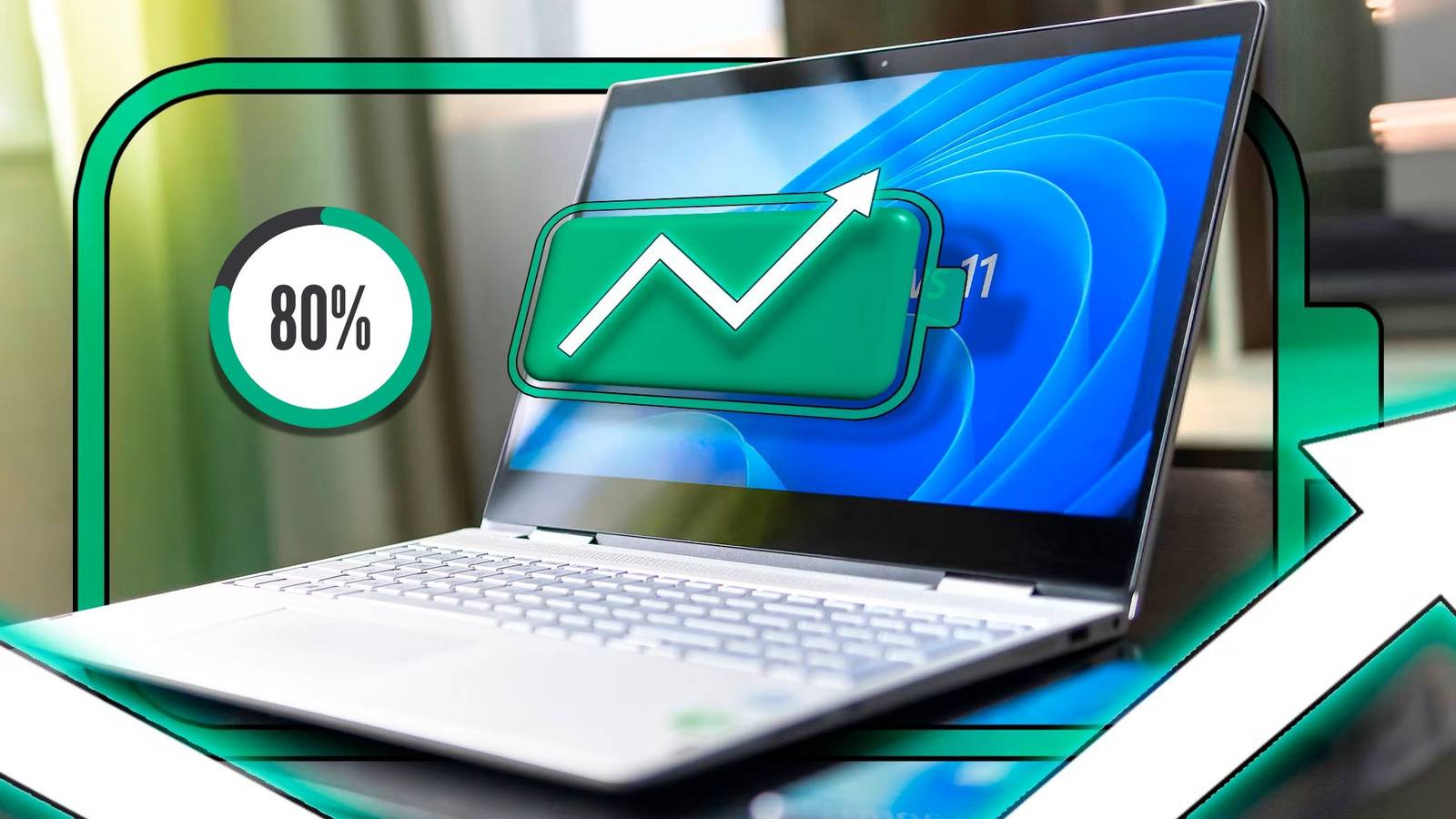 How to Stop Your Laptop Battery From Charging Above 80% on Windows 11