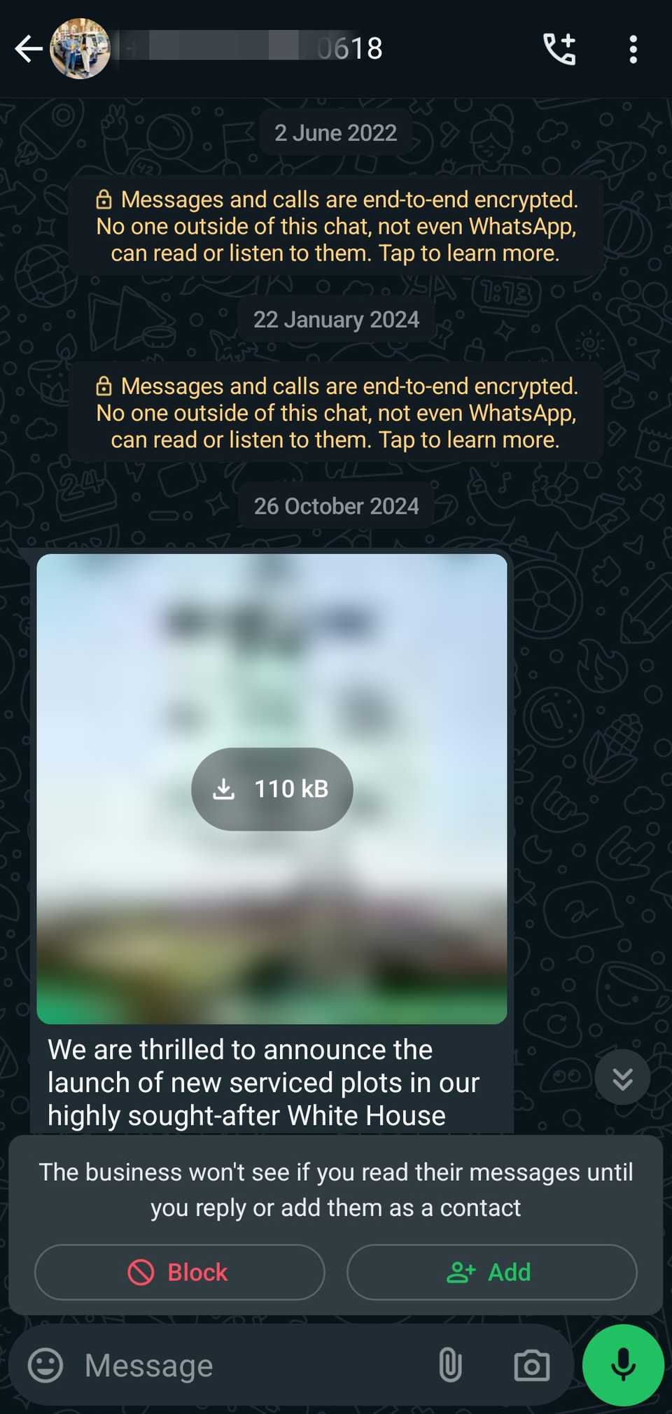 What to Do When a Random Person Messages You on WhatsApp