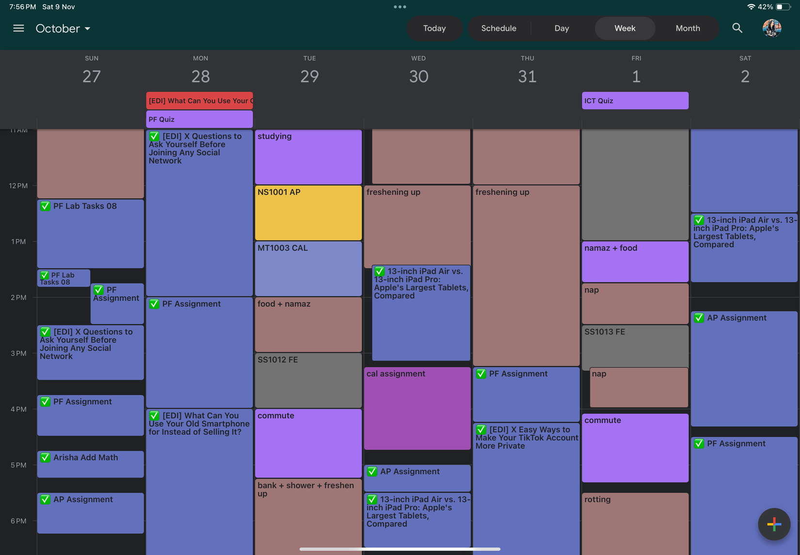 Why I Switched to Weekly Planning Instead of Daily Schedules
