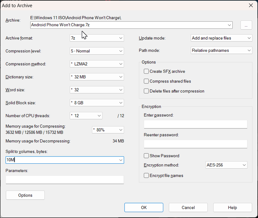 How To Split Large Files into Multiple Files on Windows