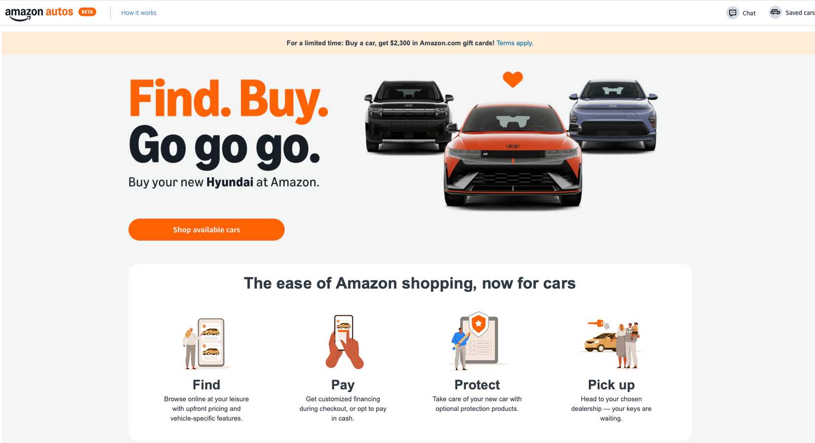 Now You Can Even Buy Your Next Car on Amazon