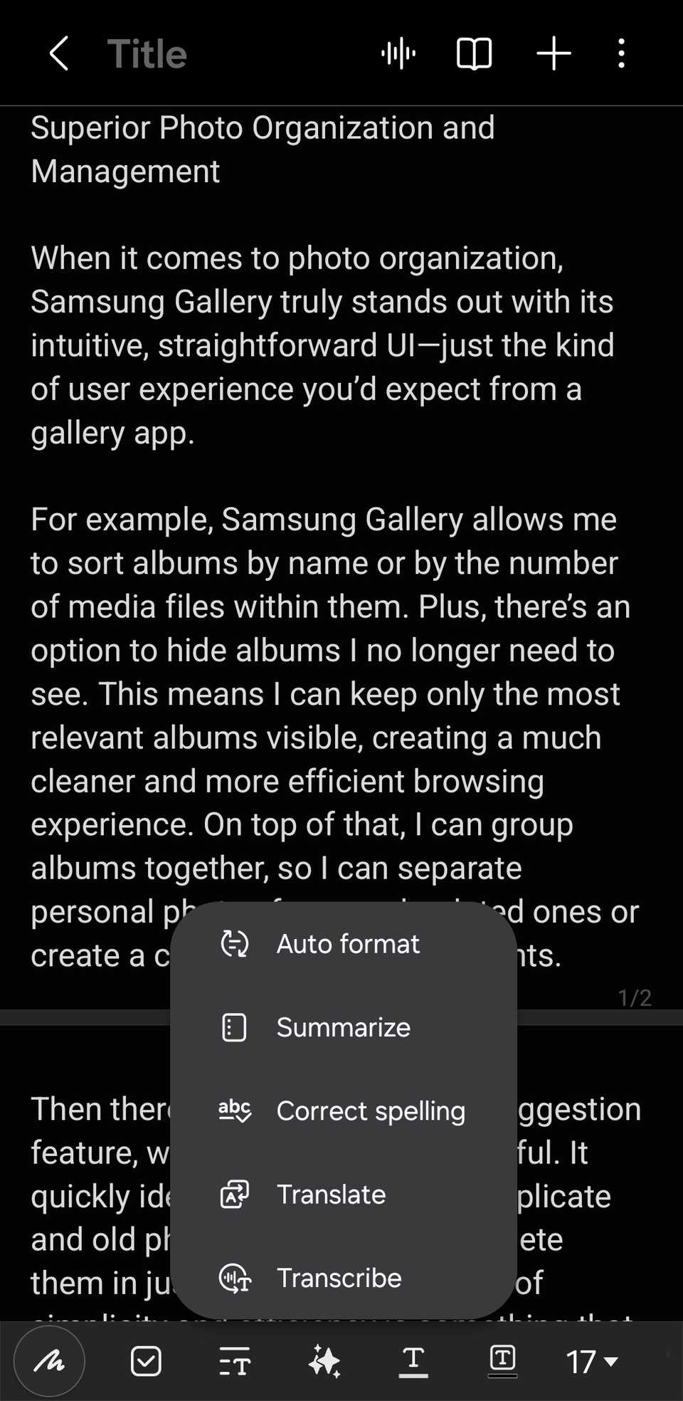I Ditched Google Keep for Samsung Notes—Here's Why