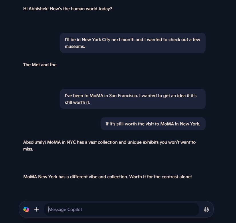 Talking With Copilot Voice Is Better Than Typing: Try These 4 Functions