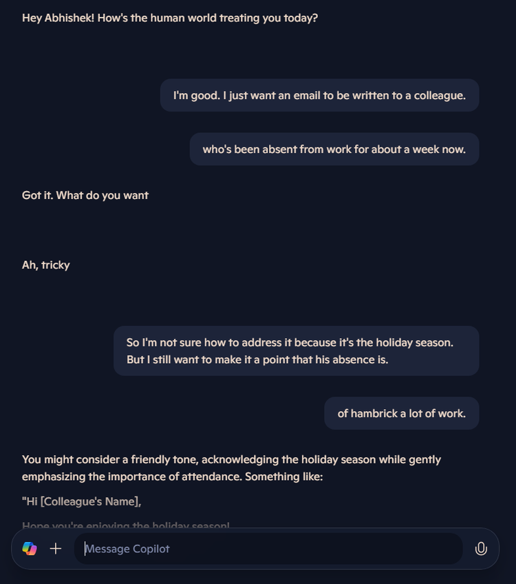 Talking With Copilot Voice Is Better Than Typing: Try These 4 Functions