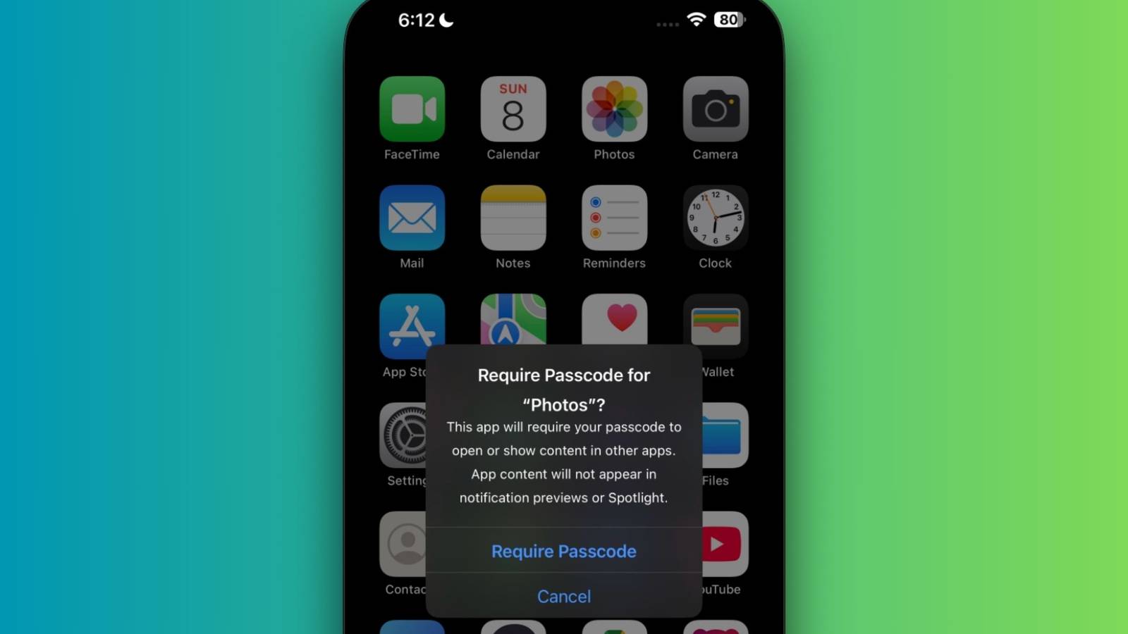 How to Lock the Photos App on Your iPhone