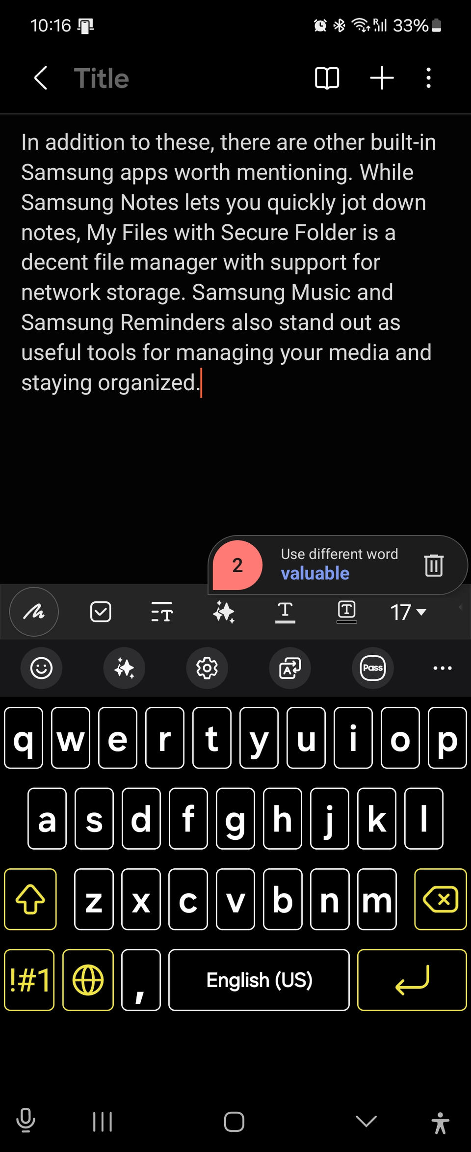 6 Built-in Apps I Actually Use On My Samsung Device