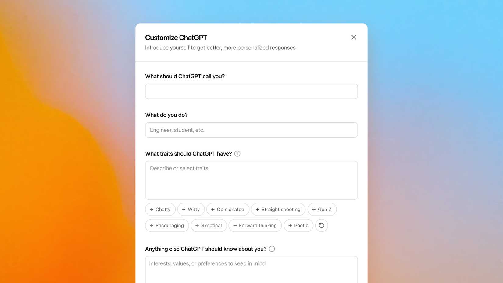 You Can Now Transform ChatGPT Into a Gen Z, Opinionated Chatbot