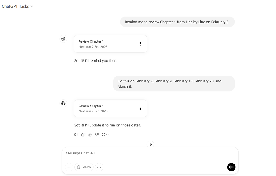 ChatGPT Tasks Are My Secret to Better Learning and Recall
