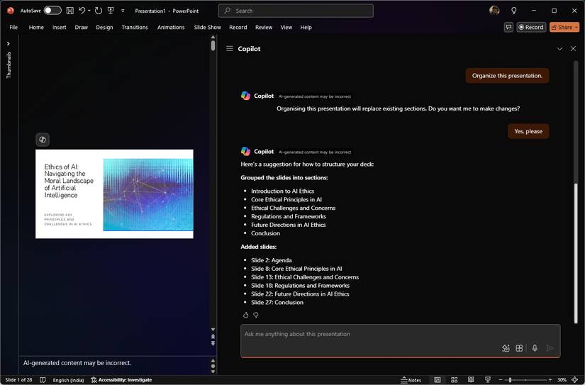 How Copilot in PowerPoint Helps Me Nail Every Presentation