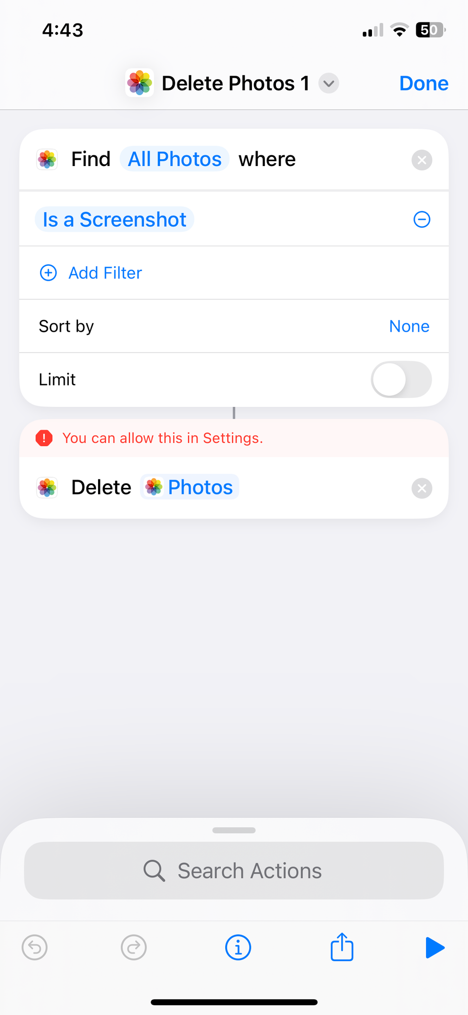 I Use This iPhone Shortcut to Easily Delete Old Screenshots
