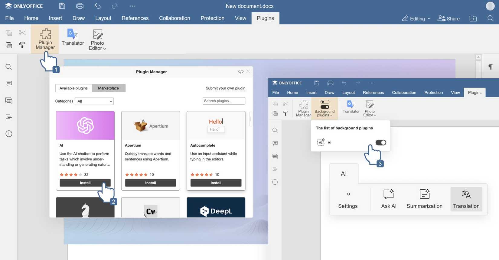 Unlocking the Power of AI in ONLYOFFICE