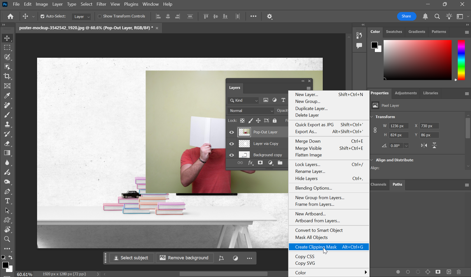 How to Make Amazing Pop-Out Photo Effects on Photoshop