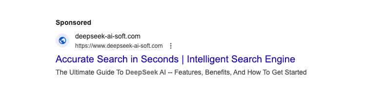 These Fake DeepSeek Adverts Are Pushing Dangerous Malware