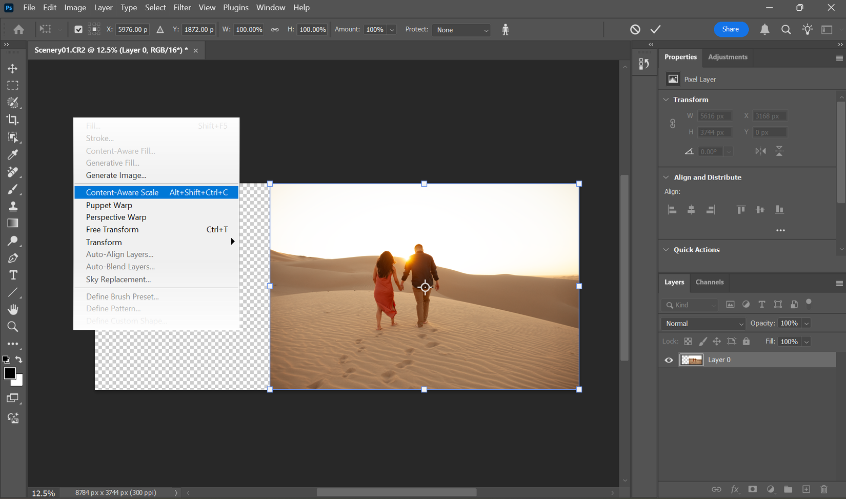 How Anyone Can Resize Images in Photoshop Without Ugly Stretching