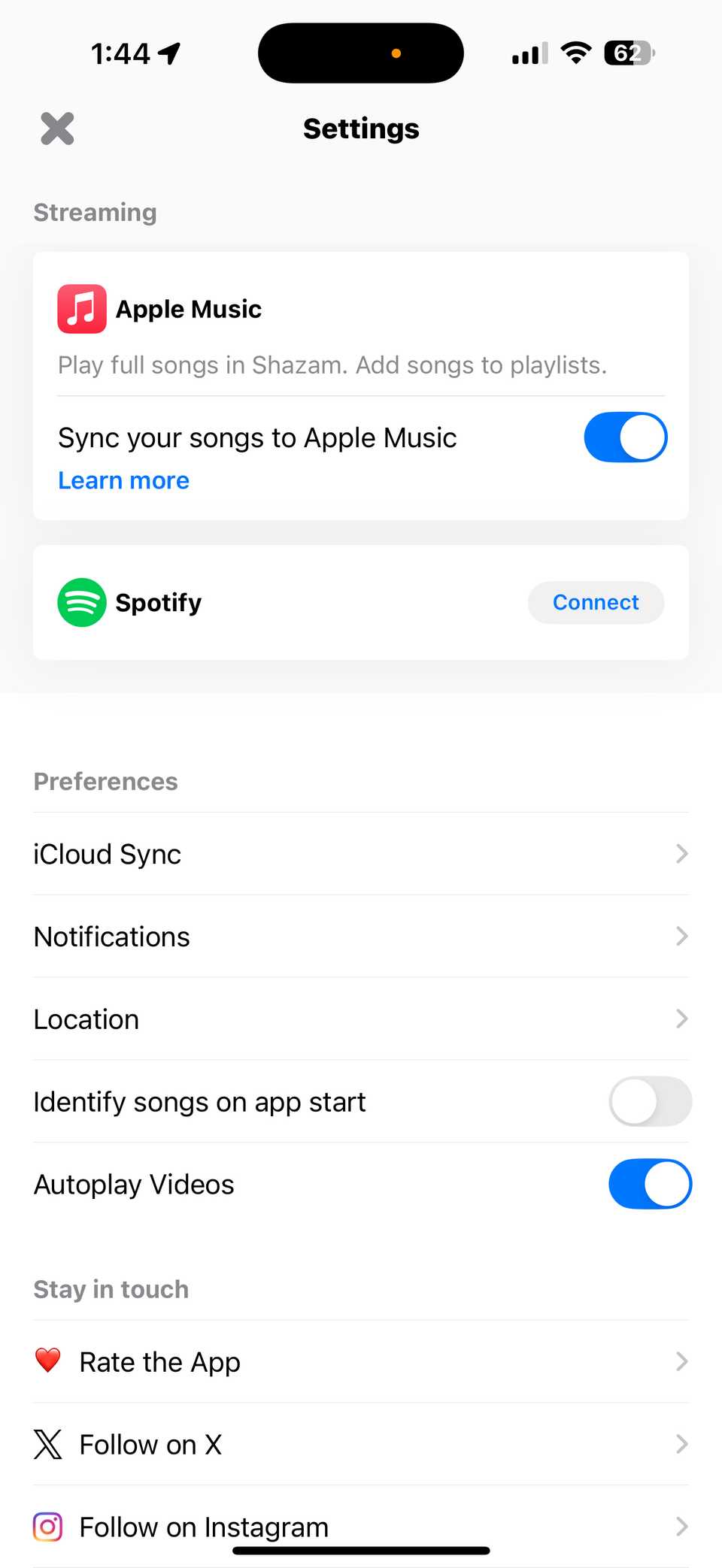 Shazam on iPhone Can Now Sync All ID'd Music to Spotify or Apple Music ...