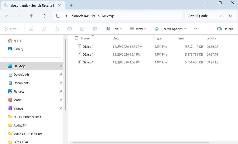 The Easiest Ways to Find Large Files on Windows