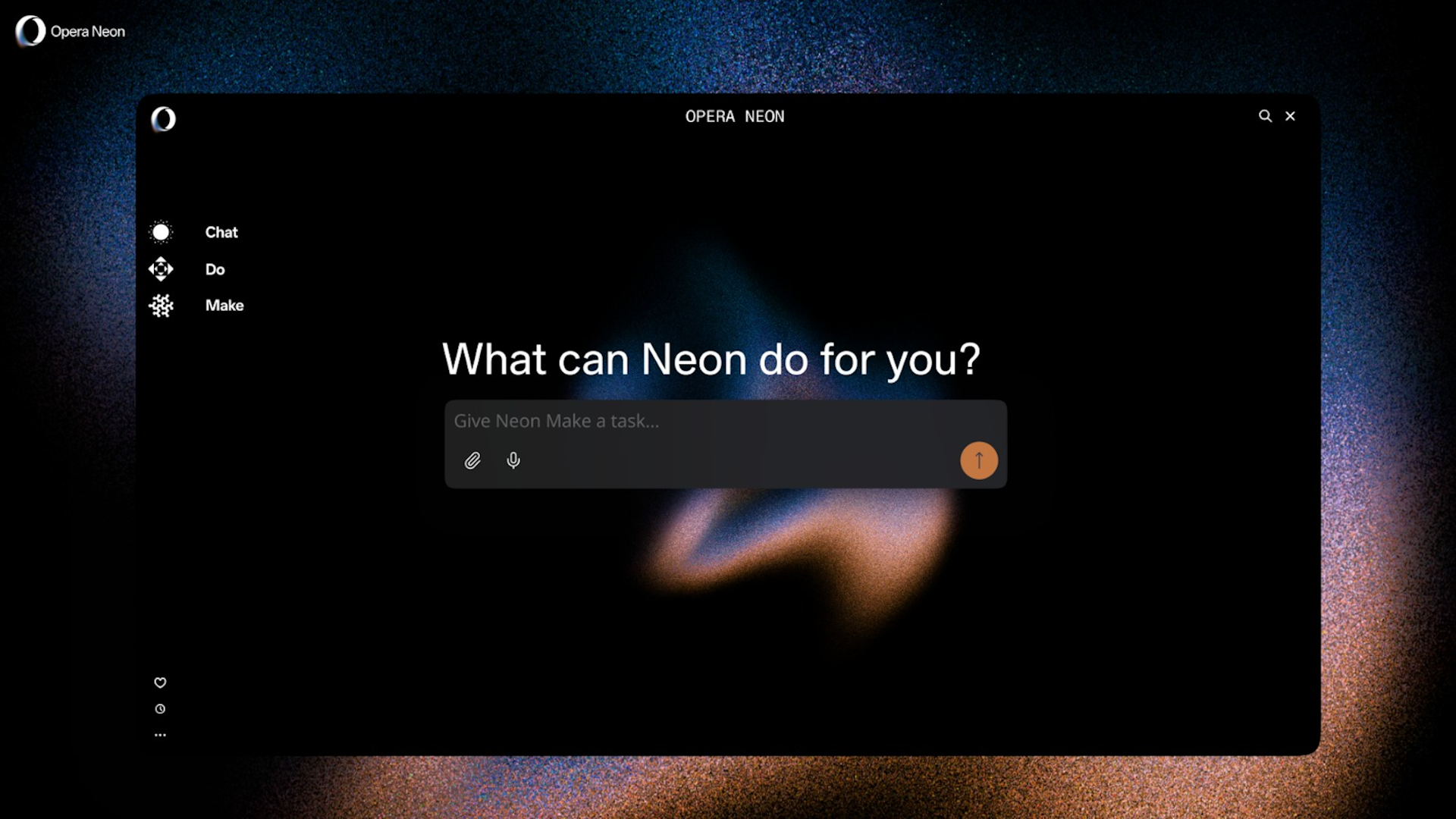 Opera's New Neon Browser Will Surf the Web and Code Games While You Sleep